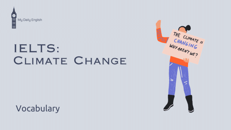 IELTS: Climate Change - My Daily English